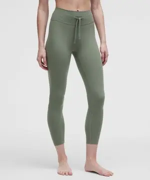 Lululemon Groove Drawcord High-rise Tight 25" Leggings - Willow Leaf