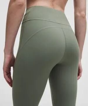 Lululemon Groove Drawcord High-rise Tight 25" Leggings - Willow Leaf