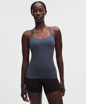 Lululemon Flow Y Tank Top - Dusty Diamond