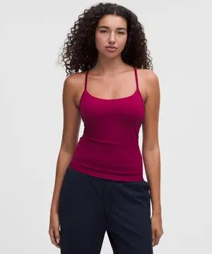 Lululemon Flow Y Tank Top - Raspberry Rave