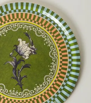 La DoubleJ Nymph Bloom Floral Birch Tray
