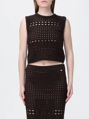 Liu Jo Perforated Cotton Sweater