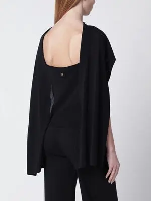 Alberta Ferretti Cape Top
