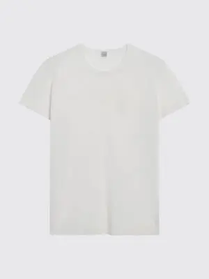 TOTEME Basic Cotton T-shirt - Beige