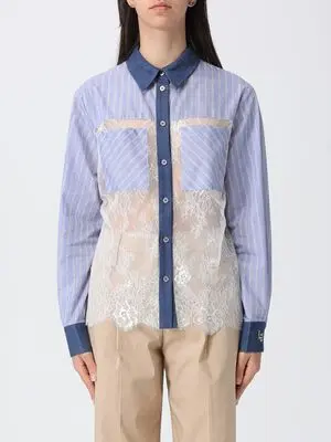 Liu Jo Striped Lace Shirt