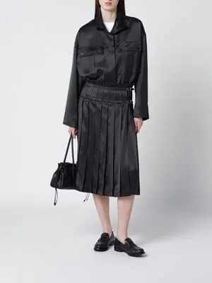DURAZZI MILANO Pleated Midi Skirt