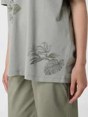 Liu Jo Floral Print Cotton T-shirt - Green