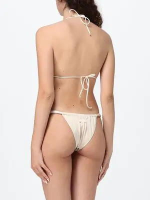 MC2 SAINT BARTH Embroidered Triangle Bikini Top - Dark