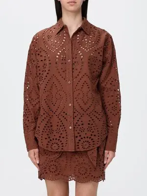 Mc2 Saint Barth Pointed Collar Tops