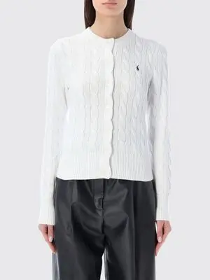 Polo Ralph Lauren Cable Knit Cardigan - White