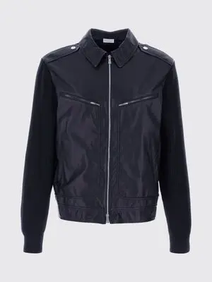 Brunello Cucinelli Zip-up Jacket With Textured Sleeves