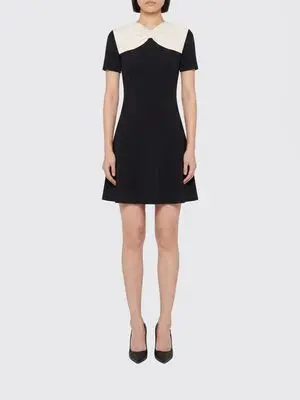 Valentino Garavani Short Sleeve Knit Dress