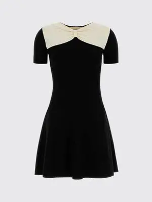 Valentino Garavani Short Sleeve Knit Dress