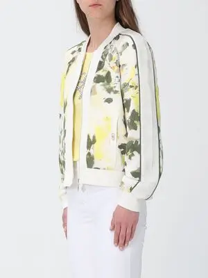 Liu Jo Abstract Floral Print Bomber Jacket