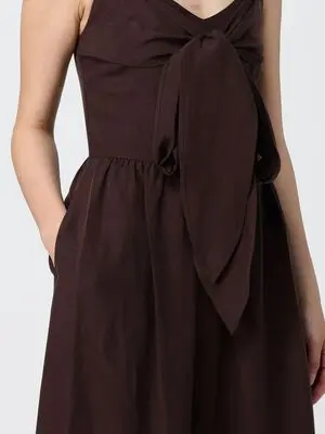 Liu Jo Long Off-the-shoulder Maxi Dress With Tie Waist - White