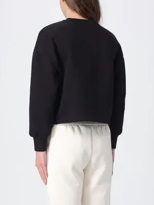 Armani Exchange Embellished Logo Sweatshirt - Black