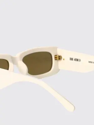 Attico Rectangular Frame Sunglasses - White