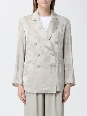 Armani Exchange Double Breasted Jacket - Dust