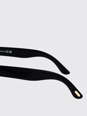 TOM FORD Rounded Cat-eye Sunglasses In Acetate - Black