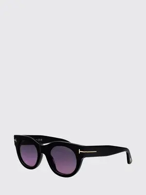 TOM FORD Acetate Cat Eye Sunglasses - Black