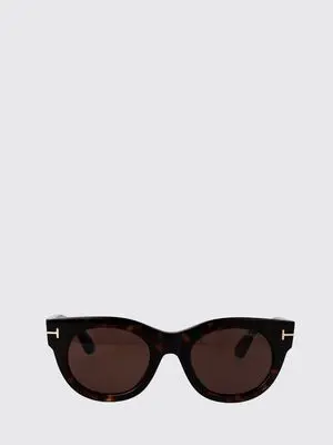 TOM FORD Acetate Cat Eye Sunglasses - Brown