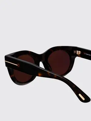 TOM FORD Acetate Cat Eye Sunglasses - Brown