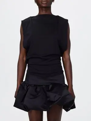 Jacquemus Sleeveless Top With Tie-fastening Straps - Black