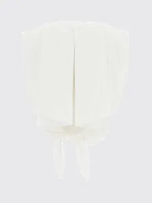 Jacquemus Sleeveless Top With Tie-fastening Straps - White