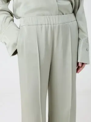 JIL SANDER Wide Leg Tailored Trousers - Green