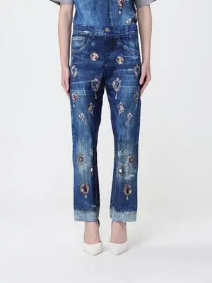 Liu Jo Embellished Denim Trousers