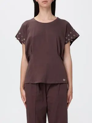 Liu Jo Embellished T-shirt - Mud