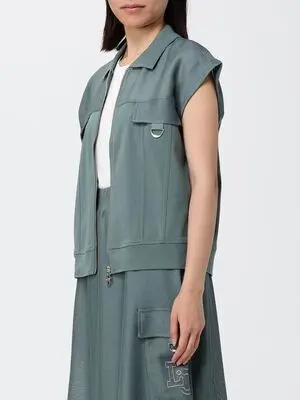 Liu Jo Zip-up Sleeveless Jacket