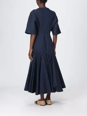 Jacquemus Cotton Midi Shirt Dress - Blue