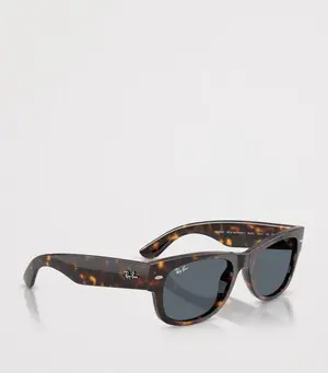 Ray-ban Mega Wayfarer Ii Square Sunglasses - Brown