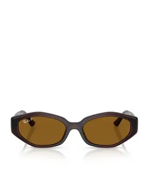 Ray-ban Geometric Sunglasses - Brown
