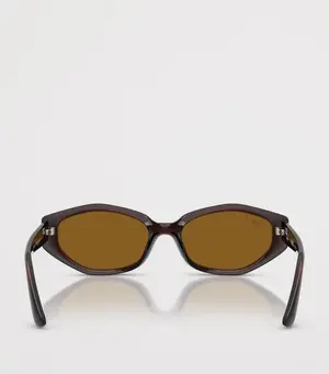 Ray-ban Geometric Sunglasses - Brown
