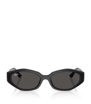 Ray-ban Geometric Sunglasses - Black