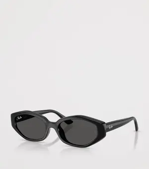 Ray-ban Geometric Sunglasses - Black