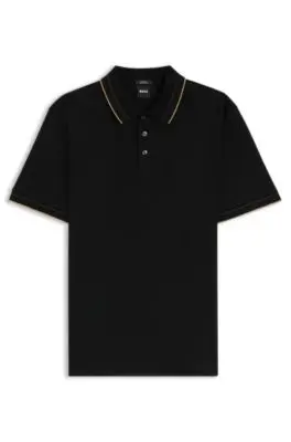 BOSS Slim-fit Polo Shirt In Mercerized Cotton