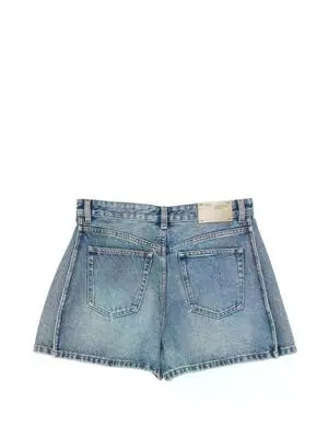 JNBY Faded Wash Five-pocket Denim Shorts