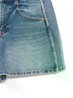 JNBY Faded Wash Five-pocket Denim Shorts
