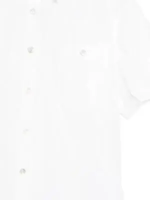 JNBY Puff Sleeve Floral Embroidered Blouse