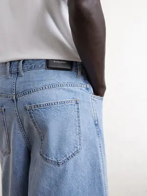 Givenchy Straight-leg Denim Shorts