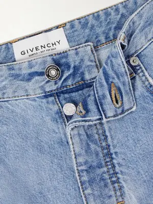 Givenchy Straight-leg Denim Shorts
