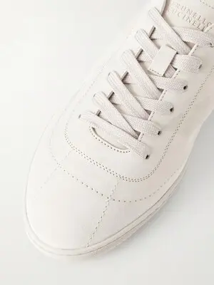 Brunello Cucinelli Suede Low Top Sneakers