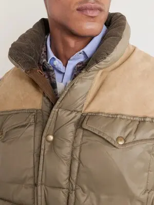 Ralph Lauren Paneled Shell Gilet