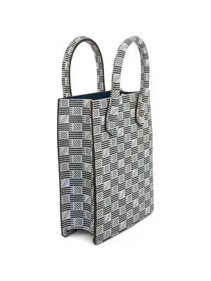Moreau Xs Suite Logo-print Leather Bag - White