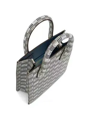 Moreau Xs Suite Logo-print Leather Bag - White