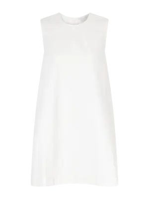Stella McCartney Sleeveless A-line Mini Dress - White