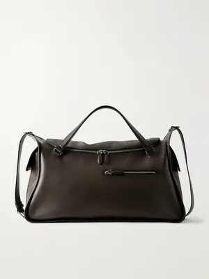 Berluti Periple Full-grained Leather Weekend Bag - Brown
